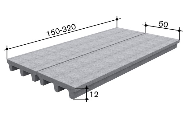 Betonplatte Willisauer 12/50 — Moser Stalleinrichtungen